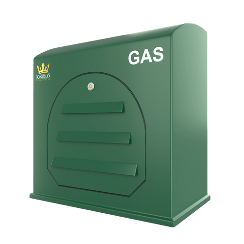 Wall Mounted Gas Meter Cabinet GC2-WM – 660x415x740mm | GRP Housing